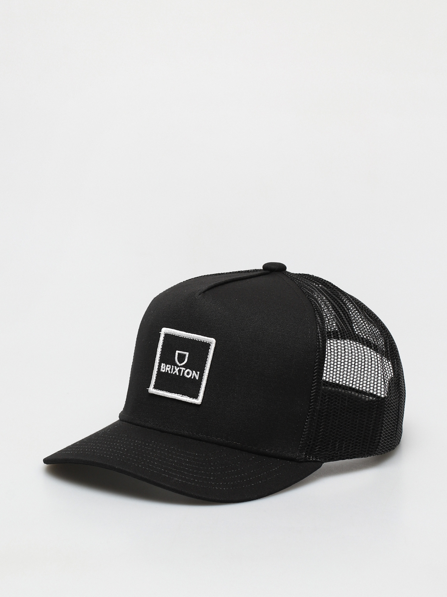 Кепка Brixton Alpha Block X C Mp Mesh ZD - чорний (black)