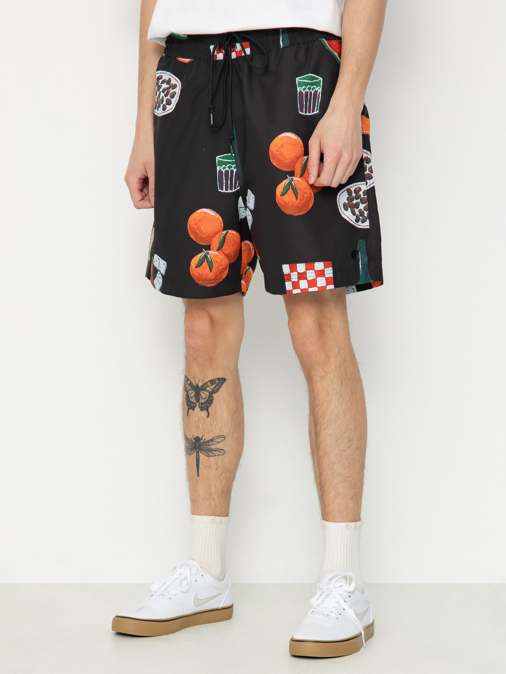 Шорти Carhartt WIP Slater Swim - чорний (isis maria dinner print/black)