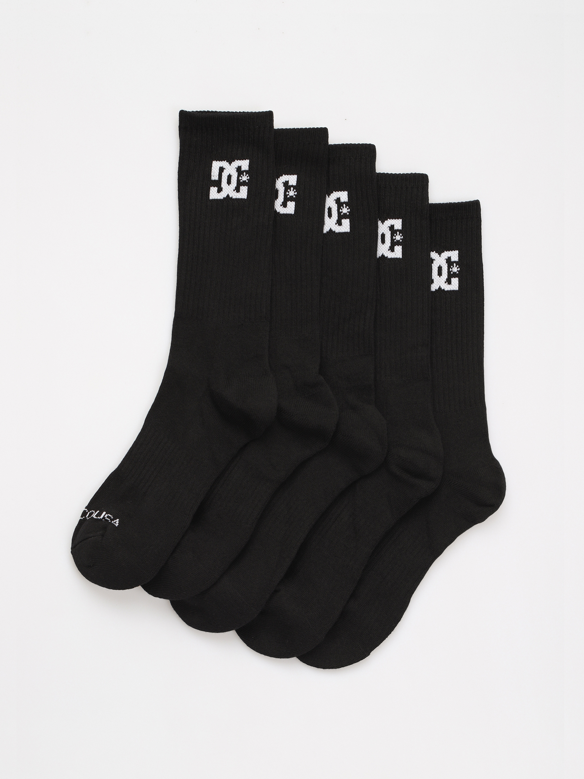 Шкарпетки DC Spp Dc Crew 5Pk - чорний (black)