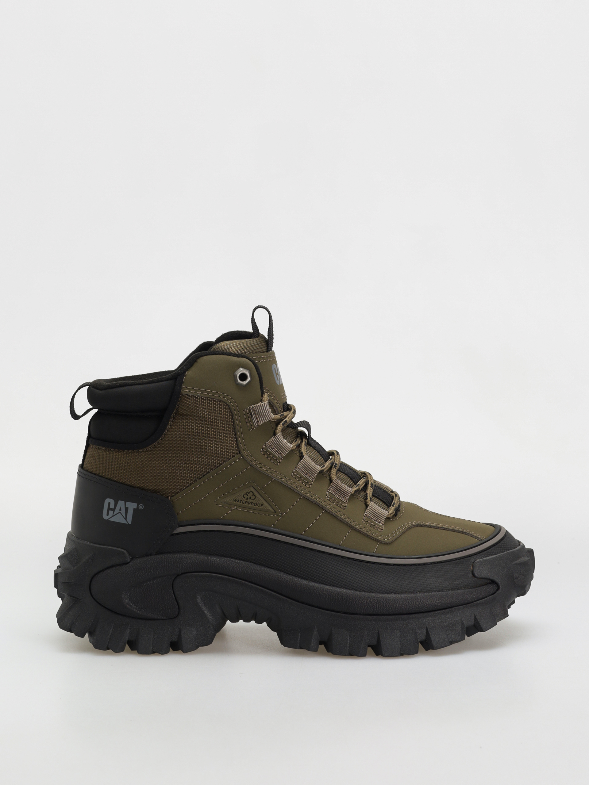 Взуття Caterpillar Intruder Galosh 2.0 Mid Wp - зелений (dark olive/black)